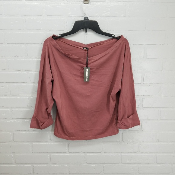 Monrow | Tops | Monrow Women Shirt | Poshmark